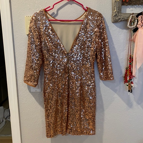 Dresses | Sequin Zip Dress | Poshmark